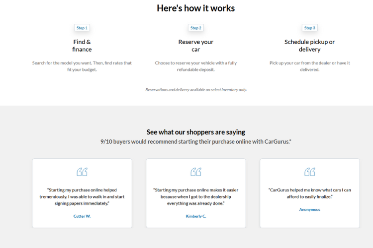 CarGurus Reviews: Buying and Selling Cars | Sherpa Auto Transport
